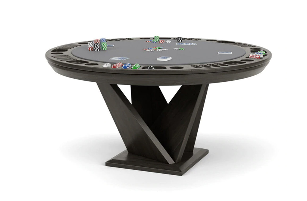 Poker and Dining Table - Custom Wood and Finish Made in USA – Modern ...